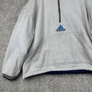 adidas | Jackets & Coats | Vintage 9s Adidas Jacket Mens Large Quarter ...
